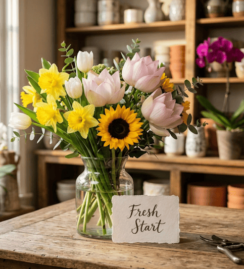 What Flower Represents New Beginnings: Blooms & Meanings